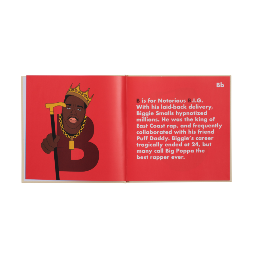 Alphabet Legends Hip-Hop Legends Alphabet Book | Evermore Toys