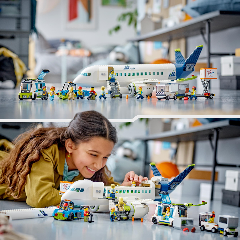 LEGO CITY Passenger Airplane 60367 | Evermore Toys