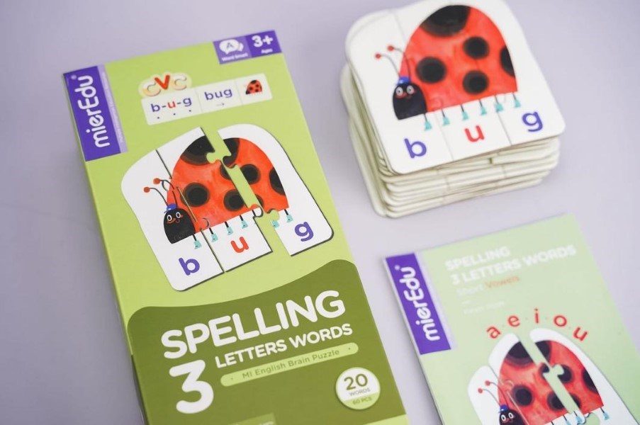 MierEdu Spelling 3 Letter Words | Evermore Toys
